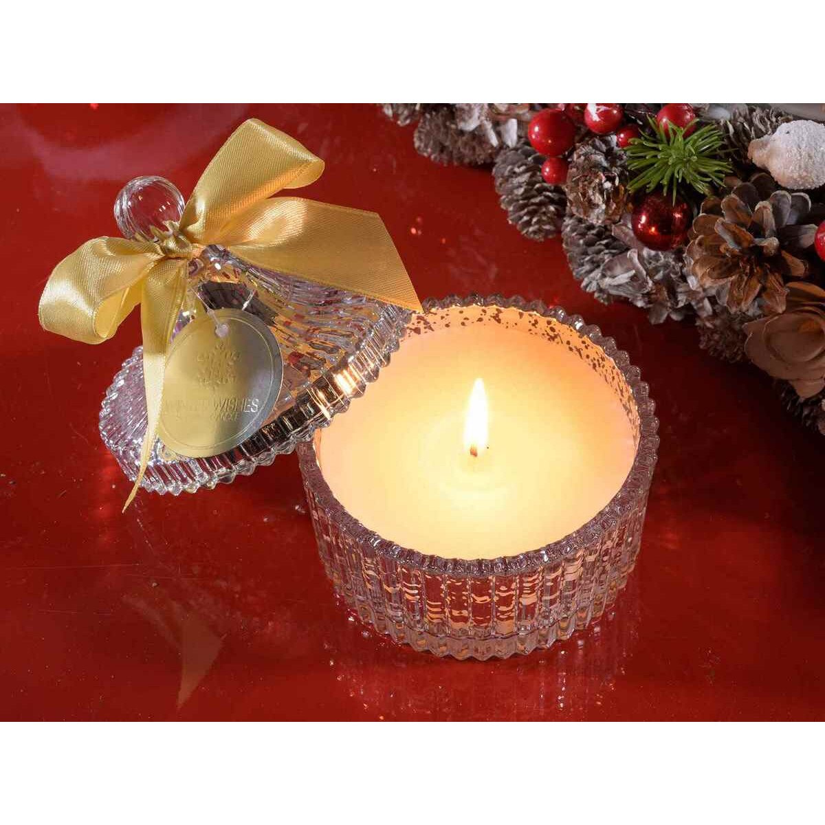 Set 3 lumanari parfumate 10x12.5 cm - eMAG.ro