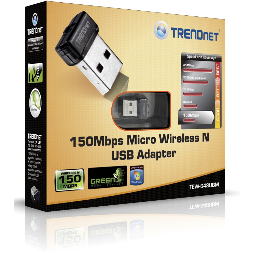 TRENDnet TEW-648UBM wireless adapter - eMAG.hu