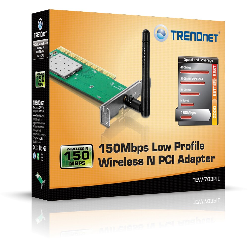 Placa de retea Wireless TRENDnet TEW-703PIL - eMAG.ro