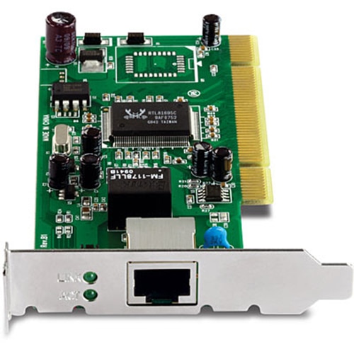 Placa de retea TRENDnet TEG-PCITXRL, Low Profile Gigabit - eMAG.ro