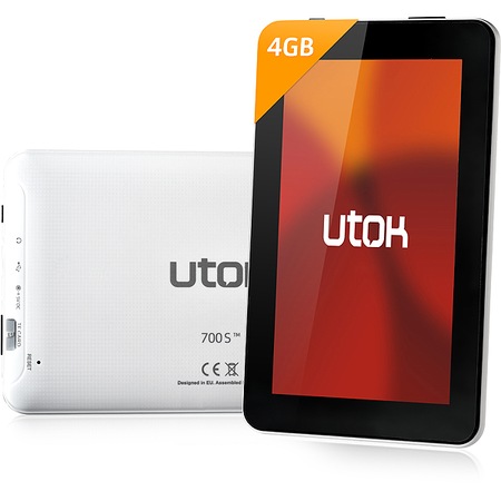 Tableta UTOK 700S cu procesor Single Core 1.2 Ghz, 7", 512MB DDR3, 4GB ...