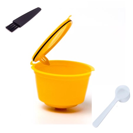 Capsula cafea, reutilizabila, reincarcabila, compatibil Dolce Gusto ...
