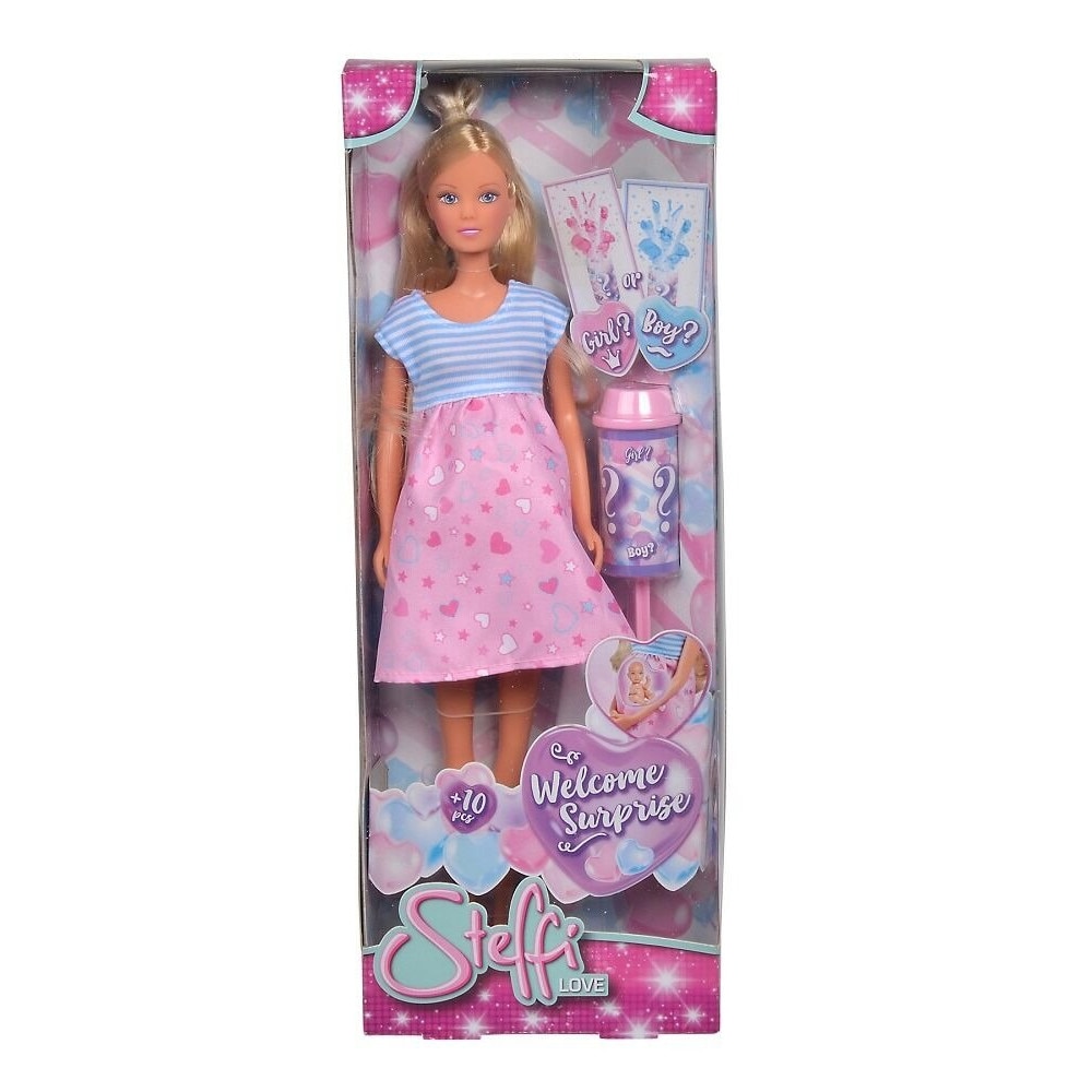 Steffi baba Simba meglepetésekkel, 10 db kiegészítő, tarka, 29 cm - eMAG.hu