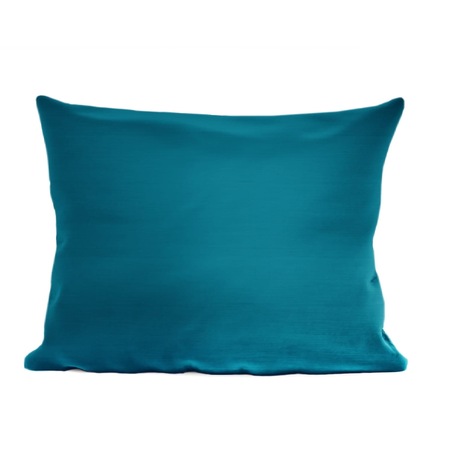 Husa perna, Satin, 50x70, Turcoaz - eMAG.ro