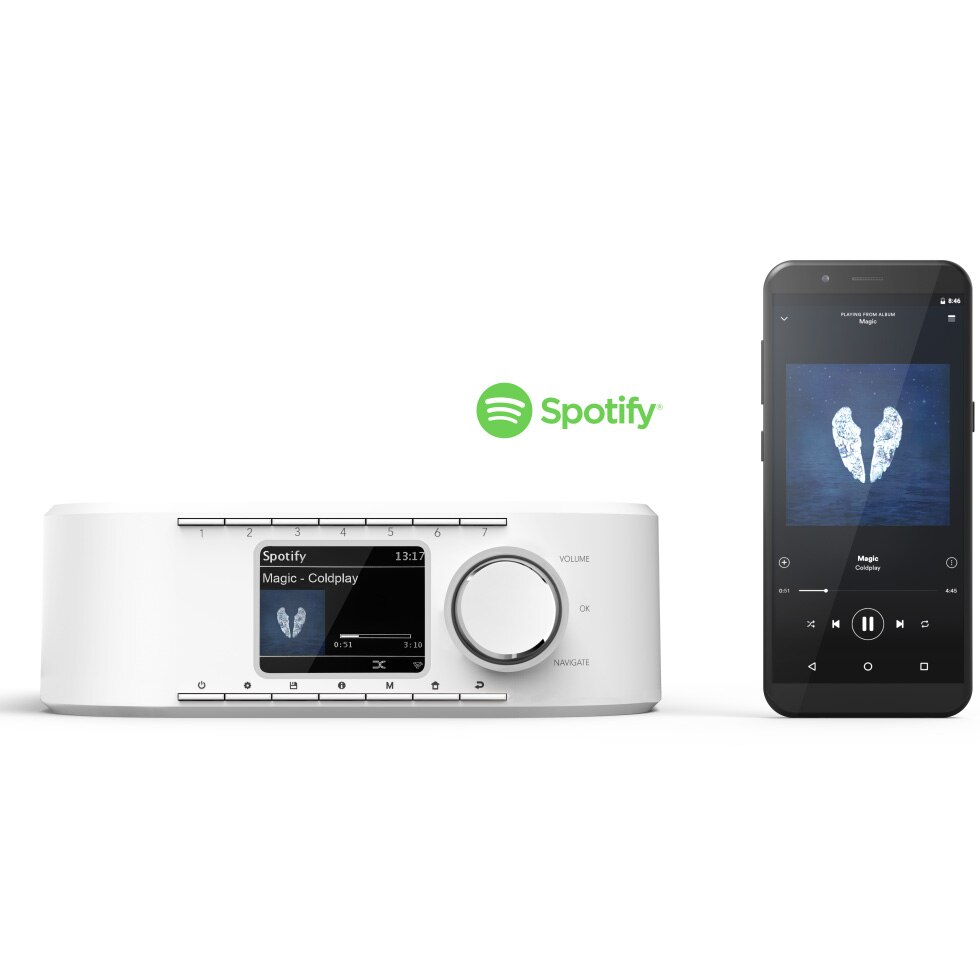 Radio digital Hama DIR355BT, DAB + / Internet Radio / Bluetooth/ App ...