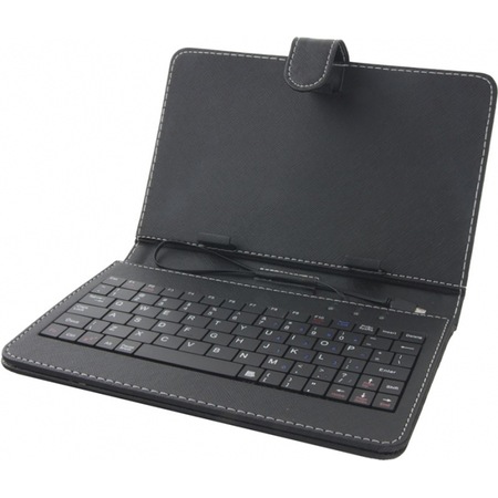 Suport tableta cu tastatura, Esperanza, 7", Negru - eMAG.ro