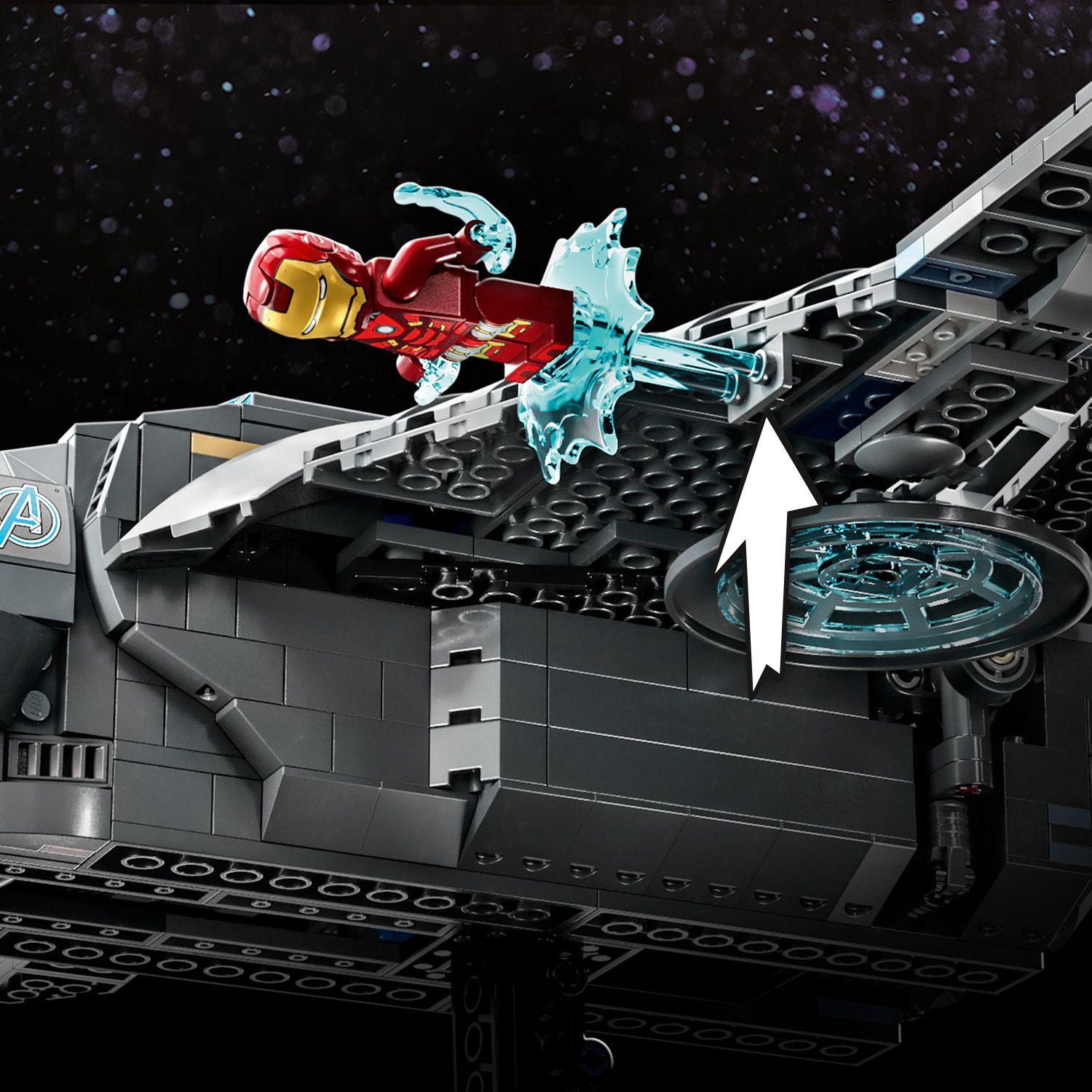 LEGO® Marvel - Quinjetul Razbunatorilor 76248, 795 piese - eMAG.ro