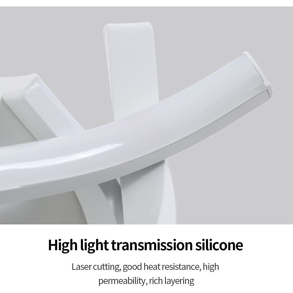 Lampa de perete cu LED twist, Aluminiu/Acril, LED, Alb - eMAG.ro