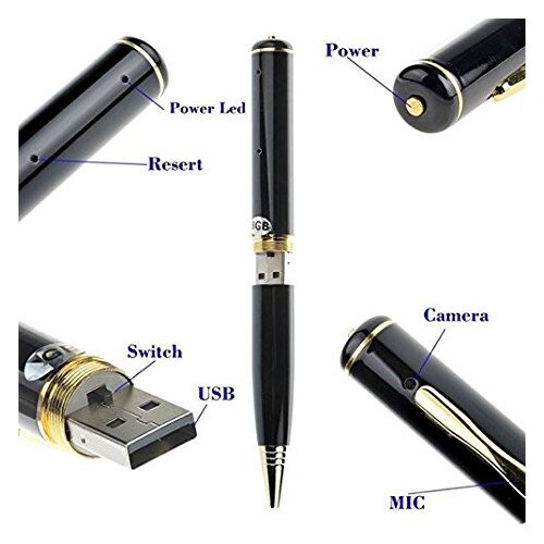 Pix spion HD 32GB cu functii foto/video - cea mai discreta camera - eMAG.ro