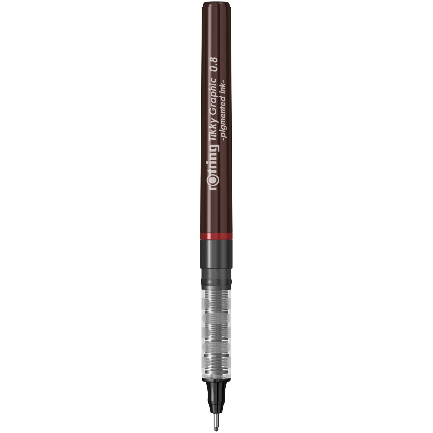 Set Rotring 7 linere calibrate cu tus Tikky Graphic (de la 0.1 la 0.8 ...