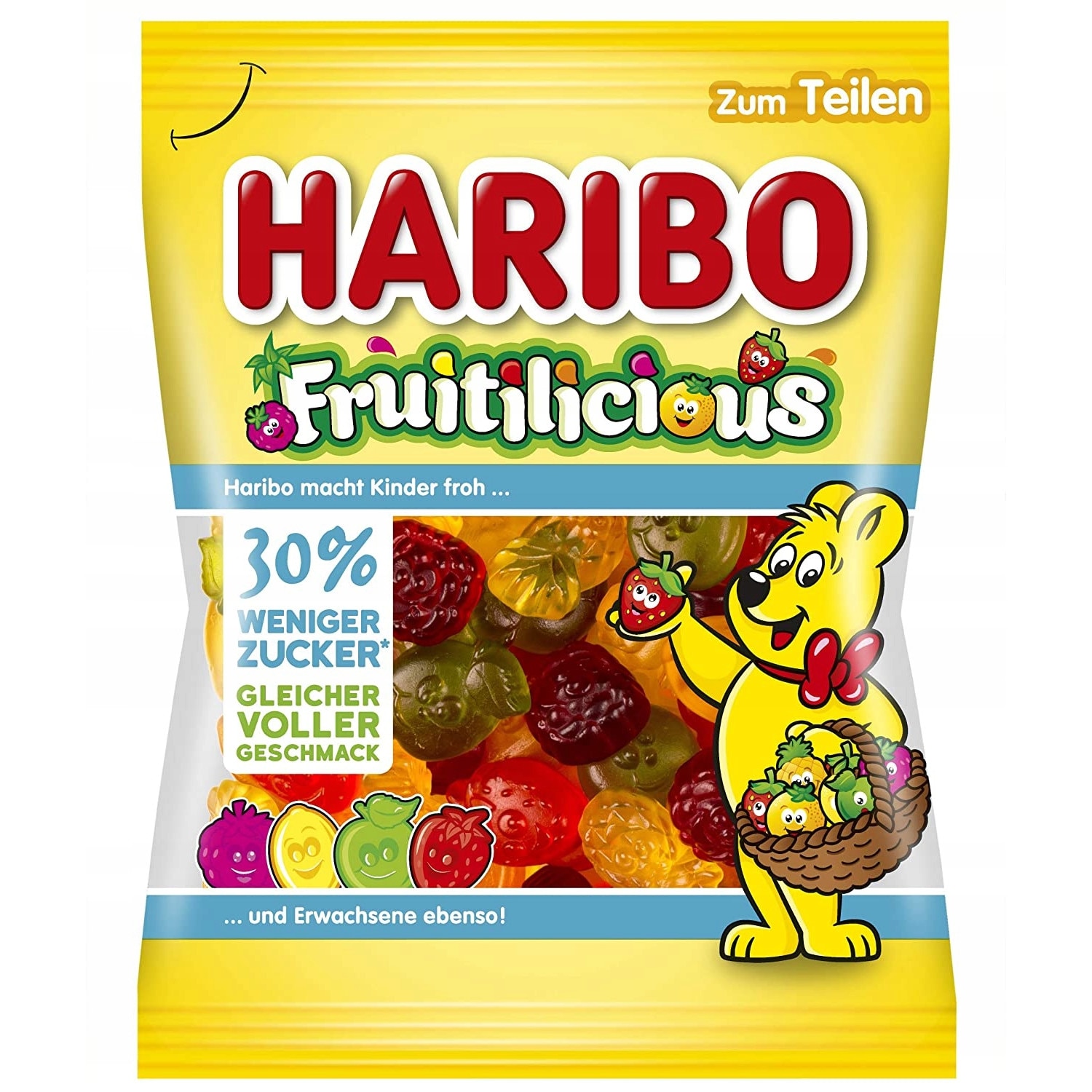 Jeleuri Fruitilicious, Haribo, 160 g - eMAG.ro