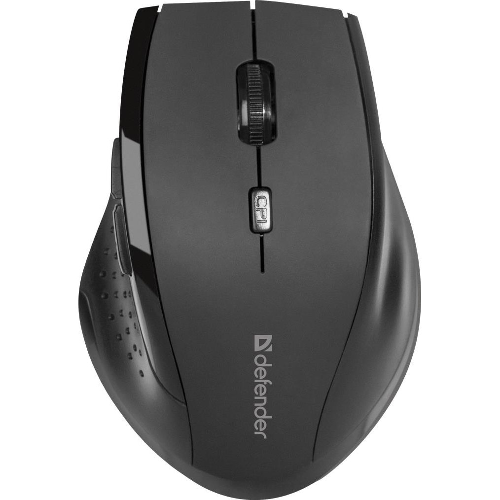 Mouse wireless Defender, 1600 DPI, Negru - eMAG.ro