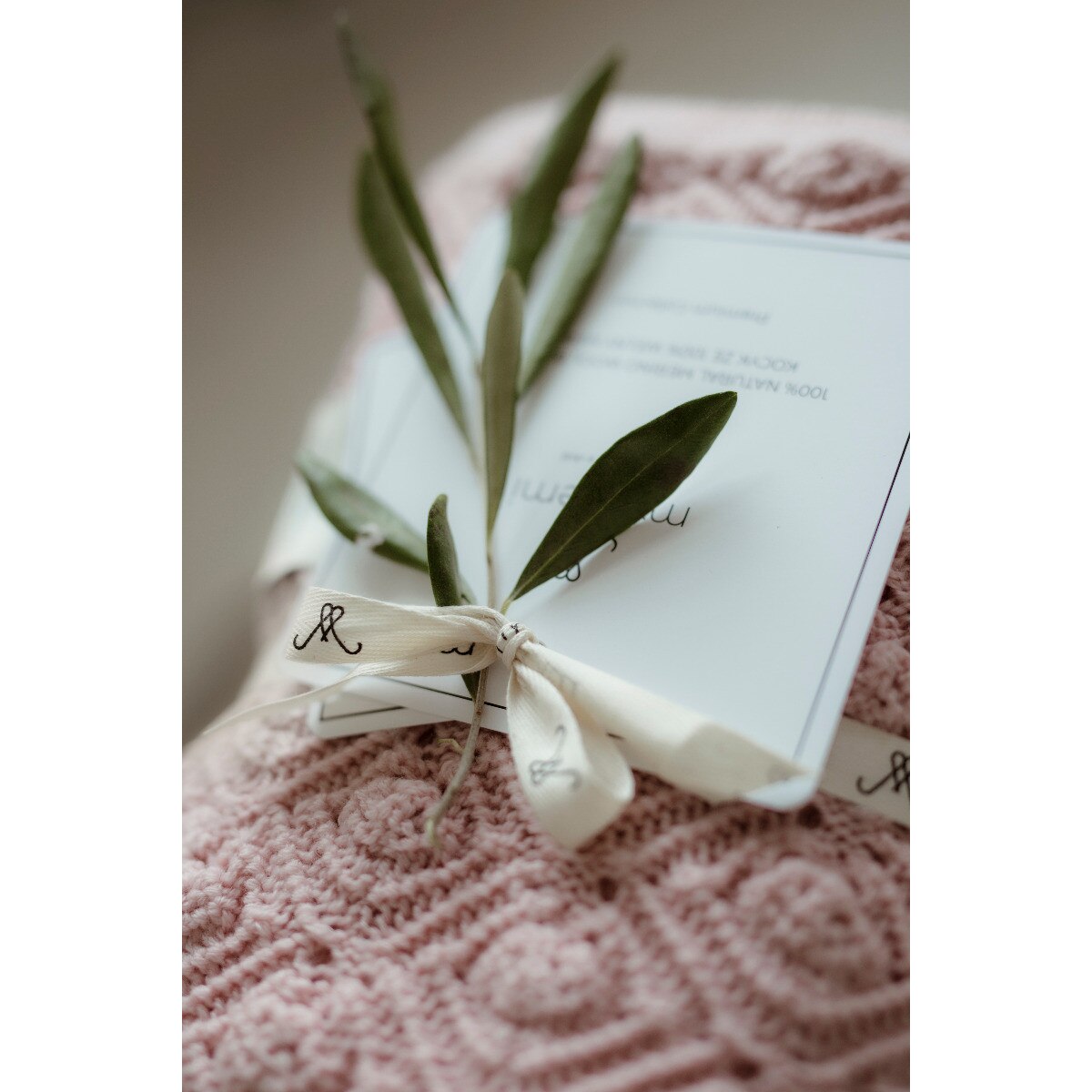 Patura bebe Premium Collection, My Memi, Lana, 80x100 cm, Roz pudrat ...