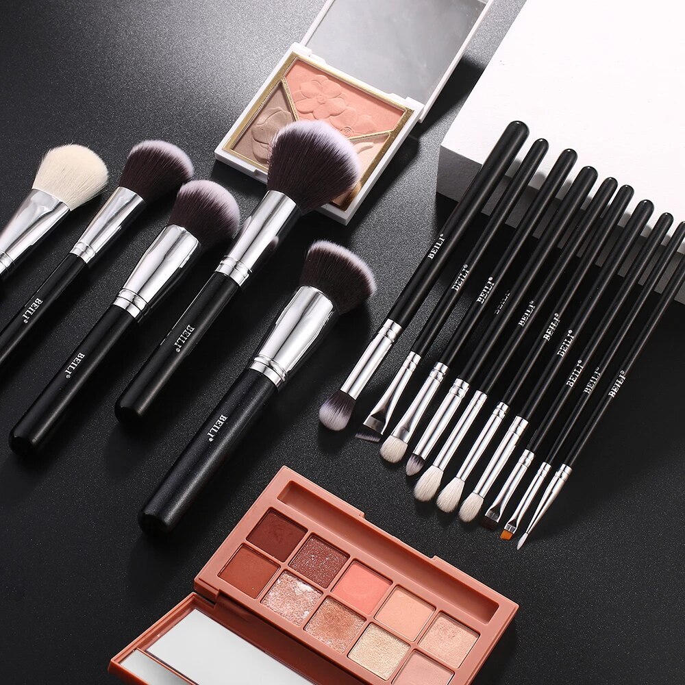 Set 15 Pensule Make-up BEILI, Negru - Classic - eMAG.ro