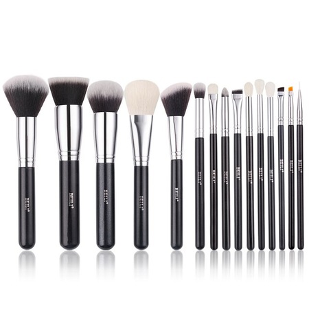 Set 15 Pensule Make-up BEILI, Negru - Classic - eMAG.ro