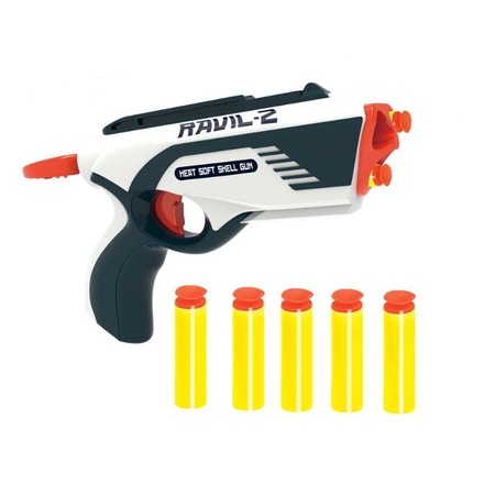 Pistol cu gloante si ochelari, 7Toys - eMAG.ro