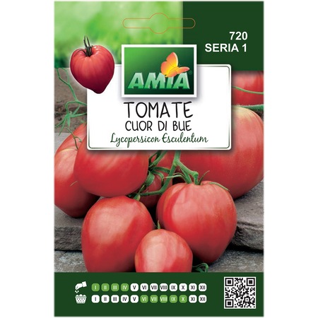 Seminte Amia, Tomate Coeur de boeuf, 1 g - eMAG.ro