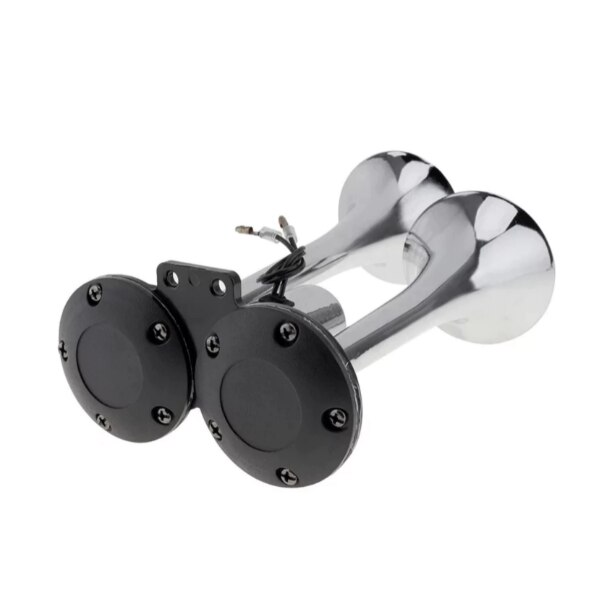 Claxon auto Camion cu 2 goarne 12V, electrovalva inclusa - eMAG.ro