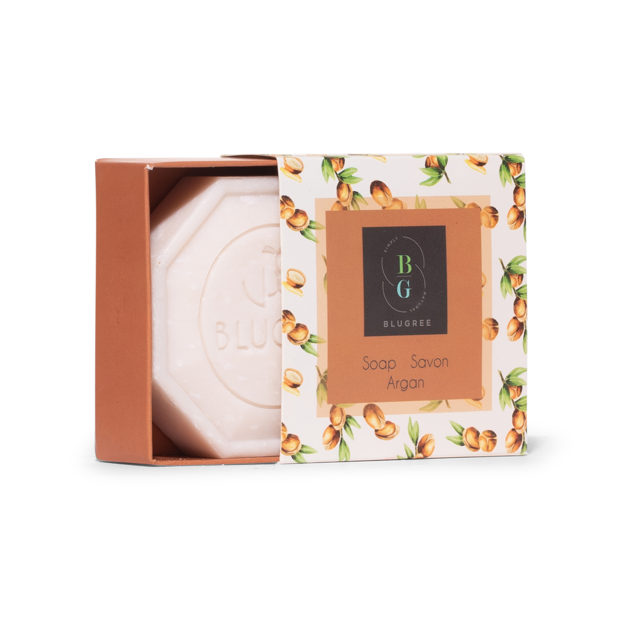 Sapun Natural BluGree, Argan, 100g - eMAG.ro