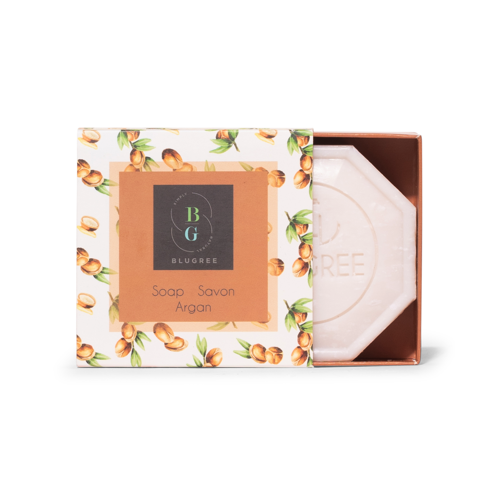 Sapun Natural BluGree, Argan, 100g - eMAG.ro