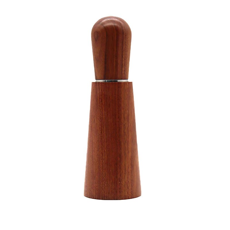 Aparat nivelare cafea, HANYING, Inox/Lemn, Maro - eMAG.ro