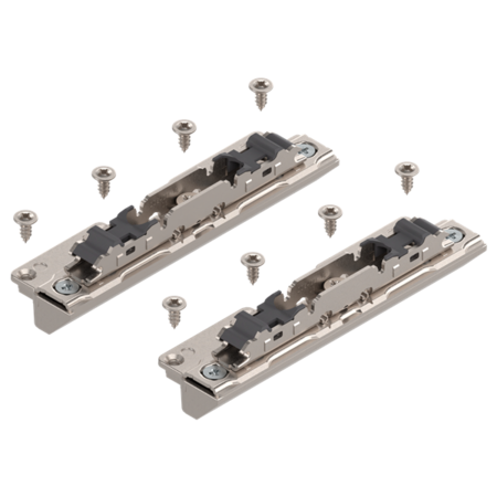 Set 2 elemente fixare, Sevroll, Otel, Argintiu - eMAG.ro