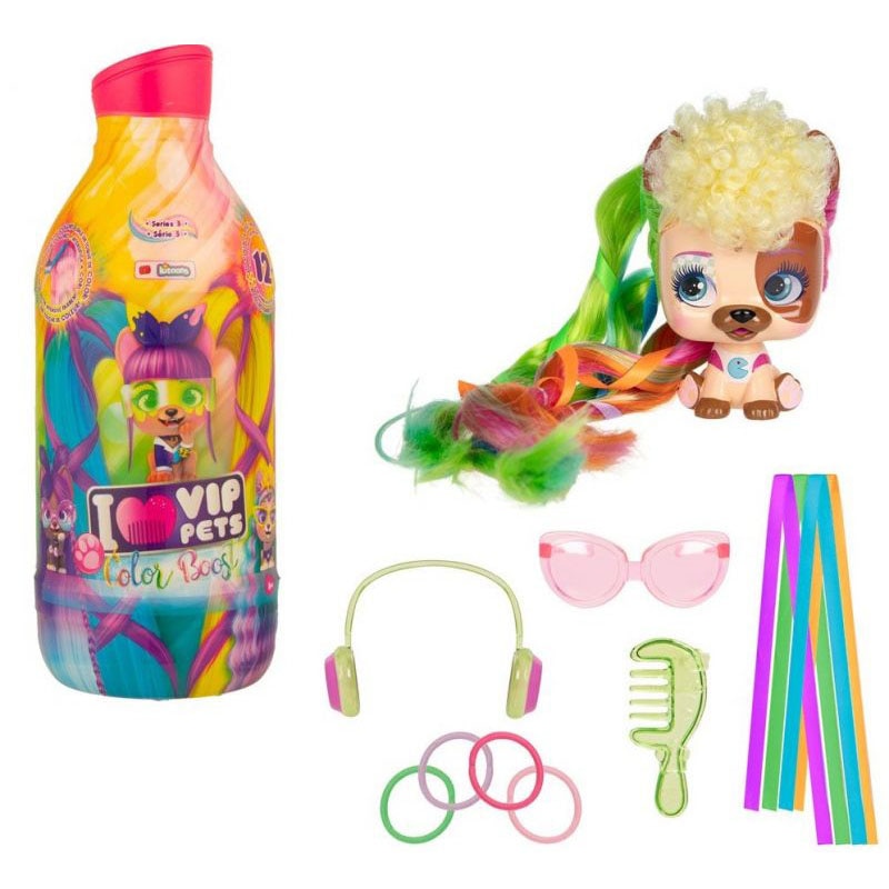 Papusa I love VIP Pets, Color Boost, seria 3, 9 cm - eMAG.ro