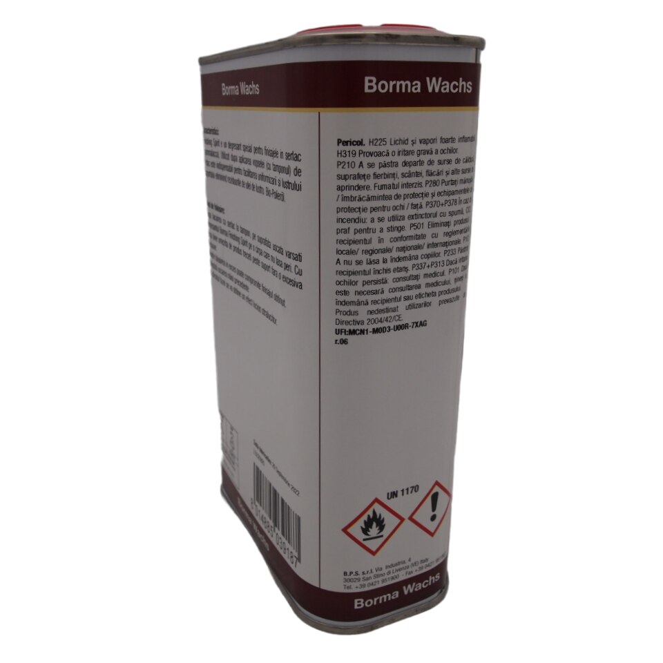 Detergent degresant pentru finisaje in sherlac, Borma Wachs, Finishing ...