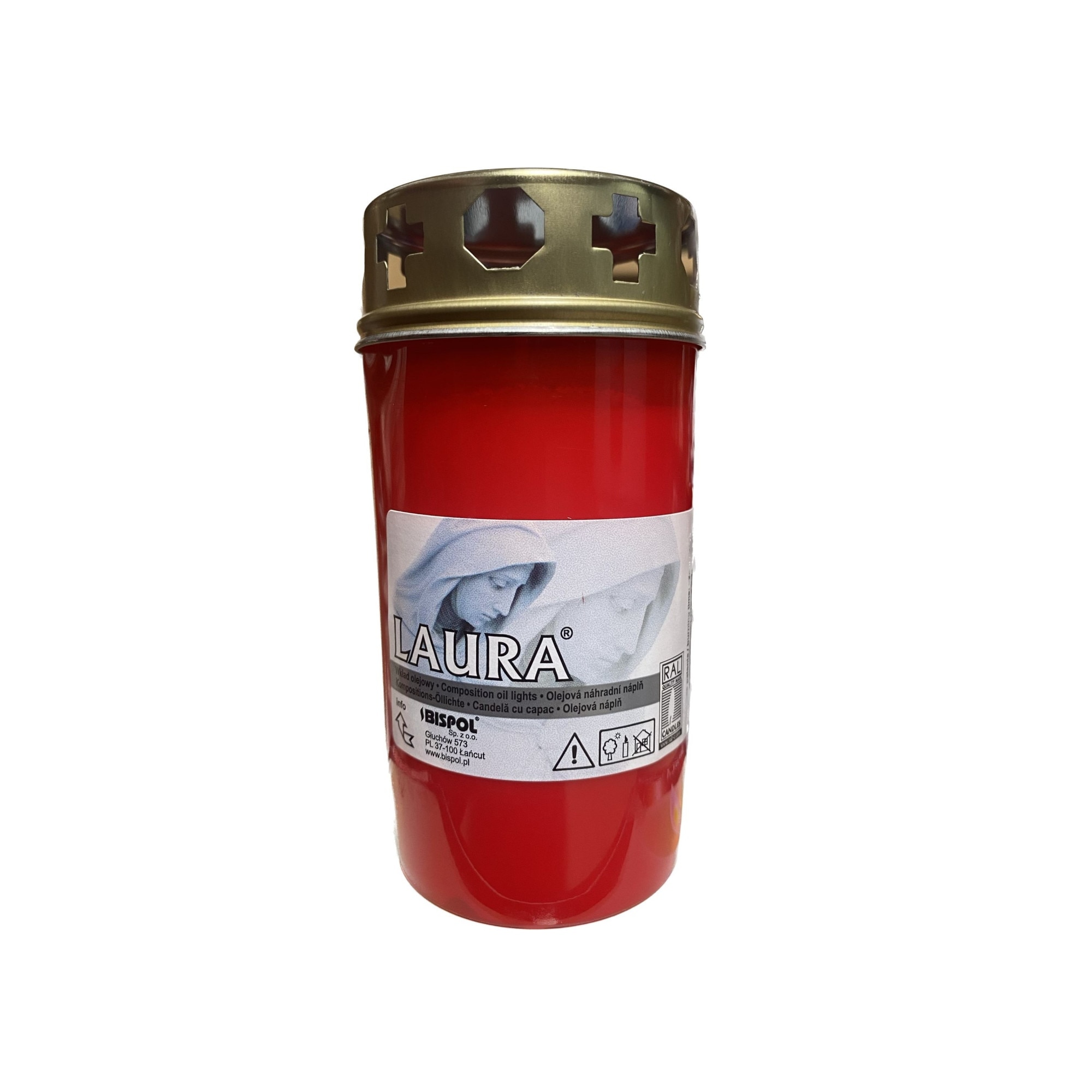 Set 23 Bucati Candela Cu Capac Bispol WO3 Laura Rosu 2 Zile - eMAG.ro