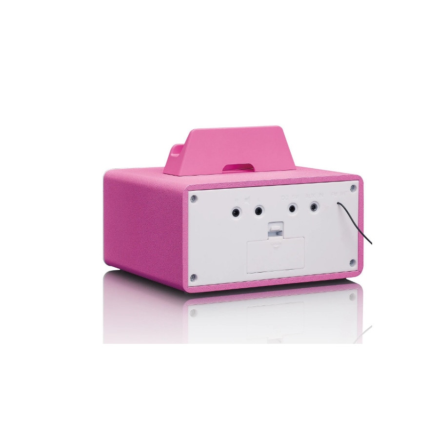 Microsistem Lenco MC-020 Princess, FM, USB, Bluetooth, Roz - eMAG.ro