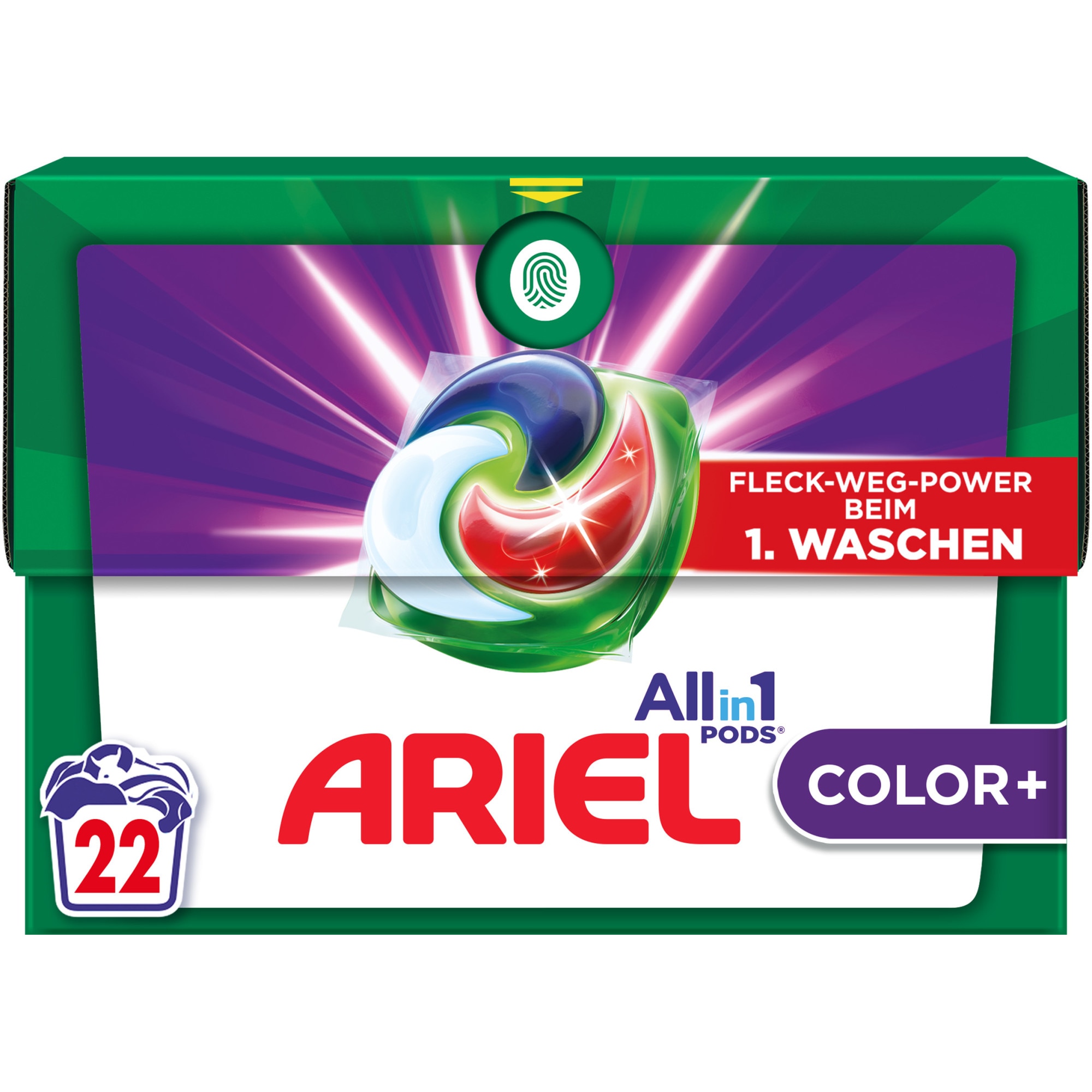 Ariel All in One PODS Color+ mosókapszula, 22 mosás - eMAG.hu