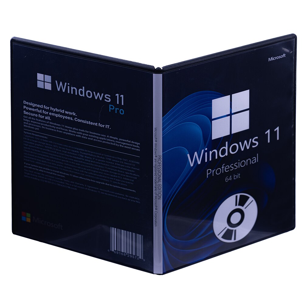 Microsoft Windows 11 Pro, 64 bit, Multilanguage, OEM, DVD - eMAG.ro