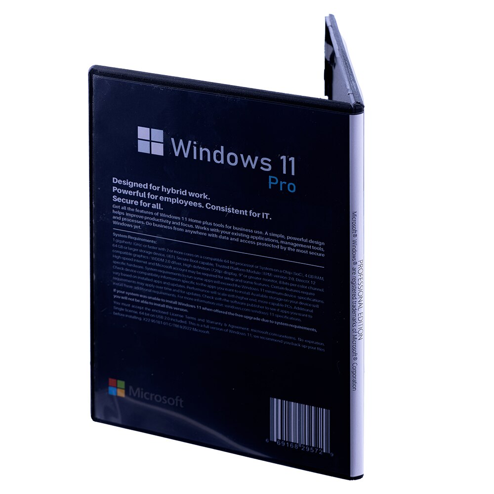 Microsoft Windows 11 Pro, 64 bit, Multilanguage, OEM, DVD - eMAG.ro