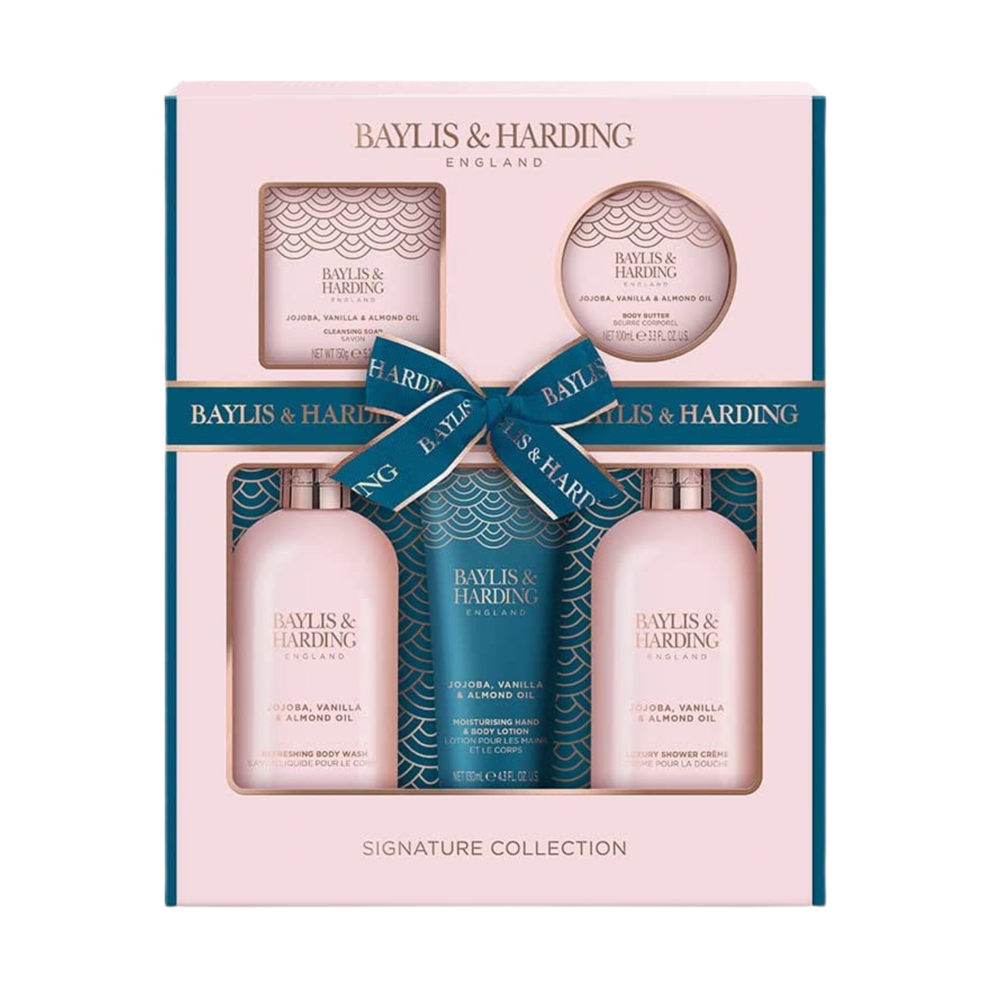 Set 5 Piese Baylis & Harding, Femei, Gel Dus 300 ml, Crema Dus 300 ml ...
