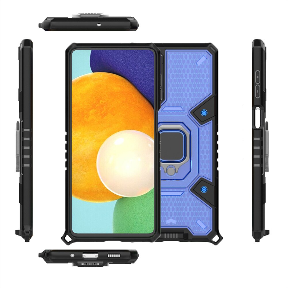 Калъф, съвместим с iPhone 12 Pro, Hex Armor, Hybrid Ring Holder, Car ...