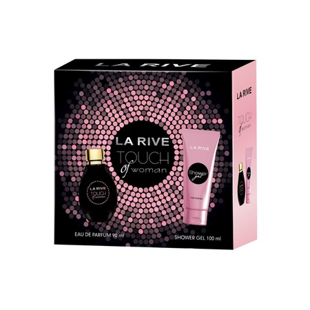 Комплект, La Rive Touch of woman, Дамски, Парфюмна вода, Душ гел, 2 бр ...