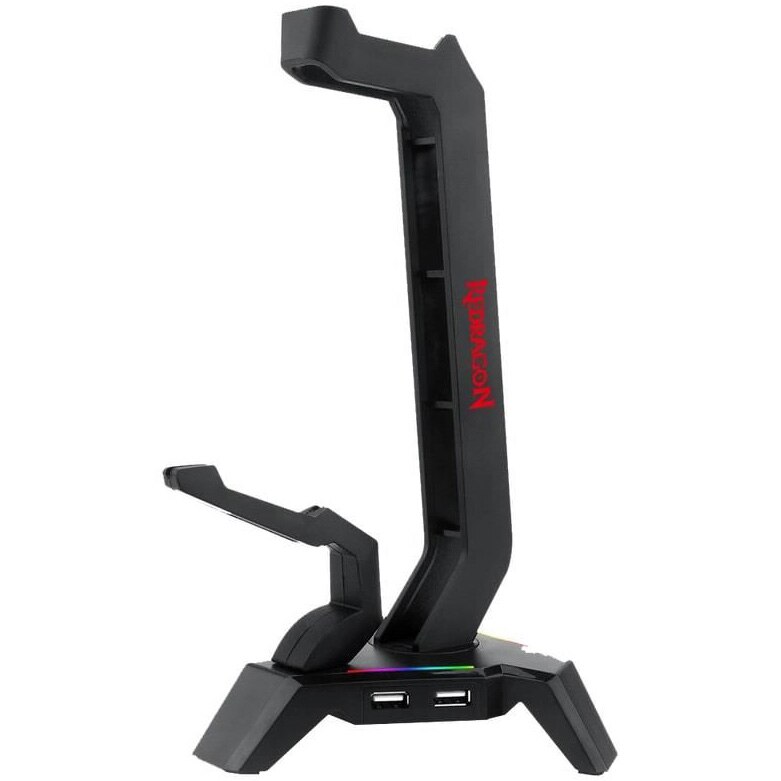 Stand casti Redragon Scepter Elite HA311 RGB, baza antialunecare, 4 ...