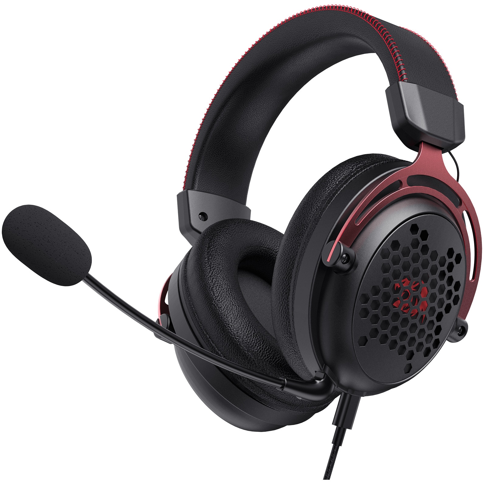 Casti gaming Redragon Diomedes H386, multiplatform, sunet 7.1 virtual ...