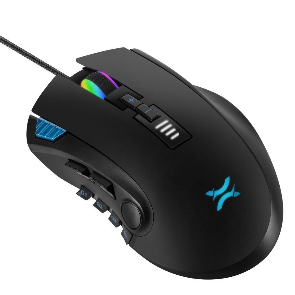 Mouse de gaming cu fir Usb Noxo, 5000 DPI, Negru - eMAG.ro