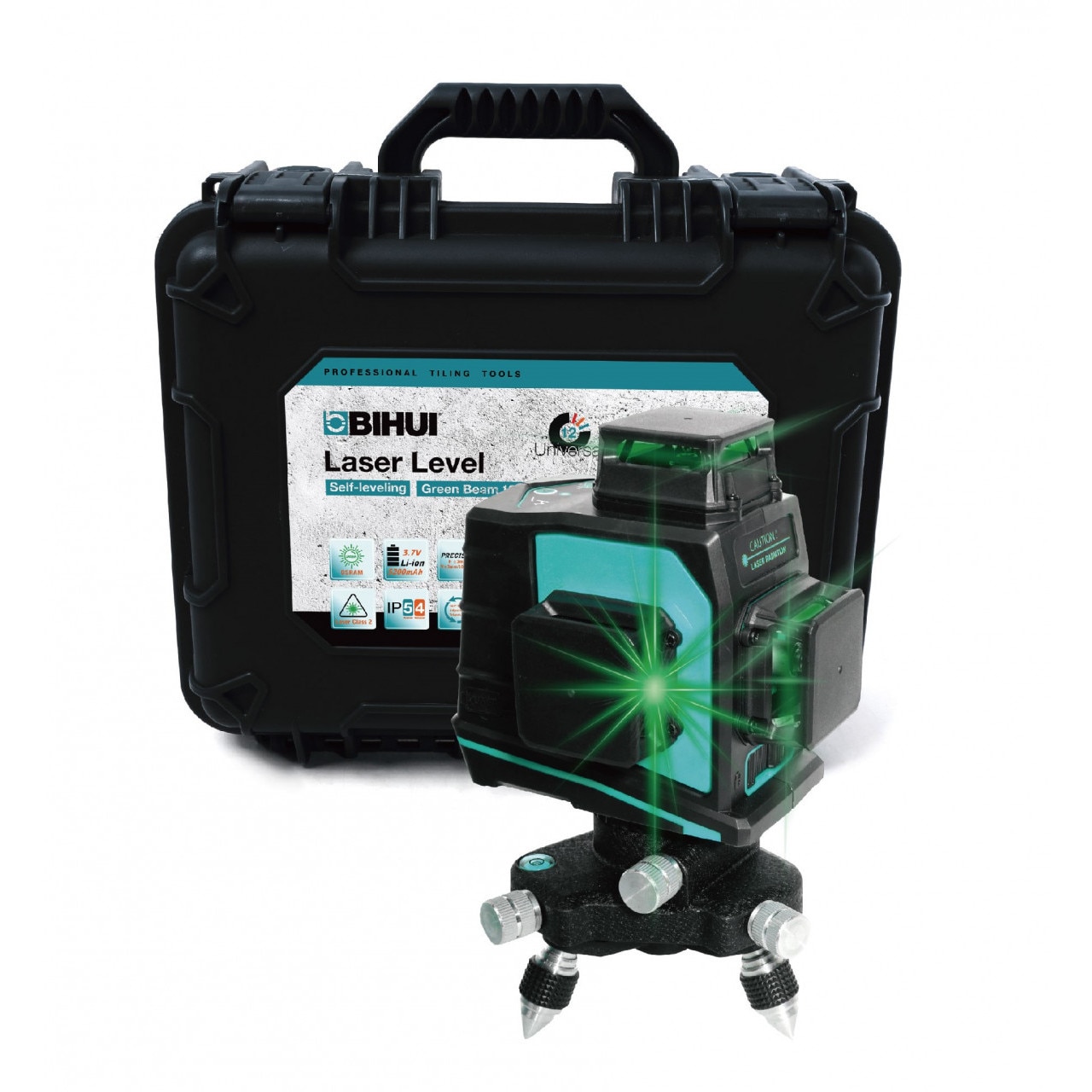 Nivela Laser Verde cu 12 linii - BIHUI-LLG12 - eMAG.ro