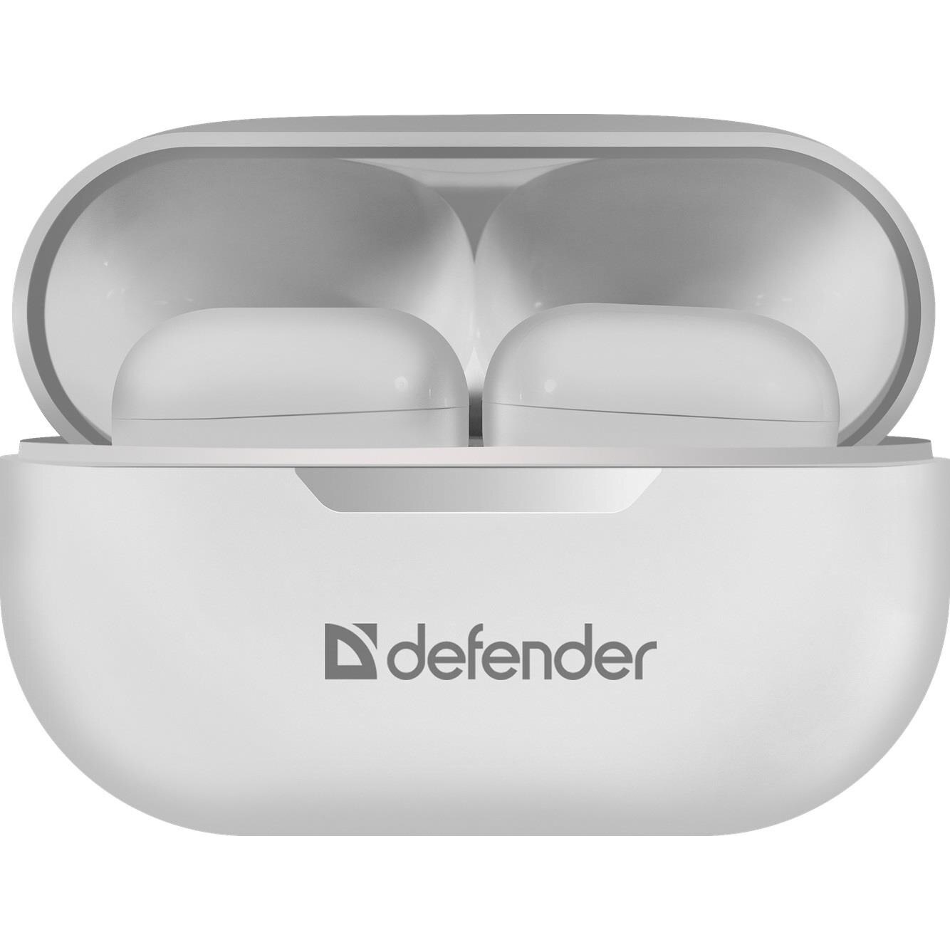 Casti audio telefon, Defender, Bluetooth 5.0, Alb - eMAG.ro