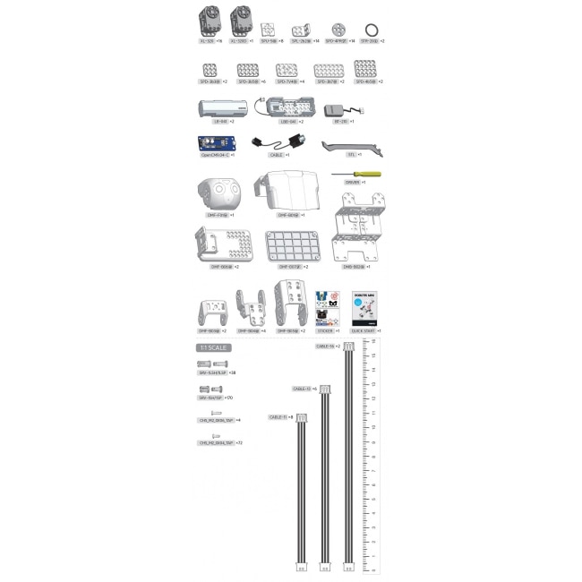 Kit de robotica Robotis Mini, 14 ani - eMAG.ro