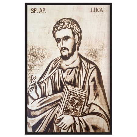Icoana Sfantul Luca 30x42 cm - eMAG.ro