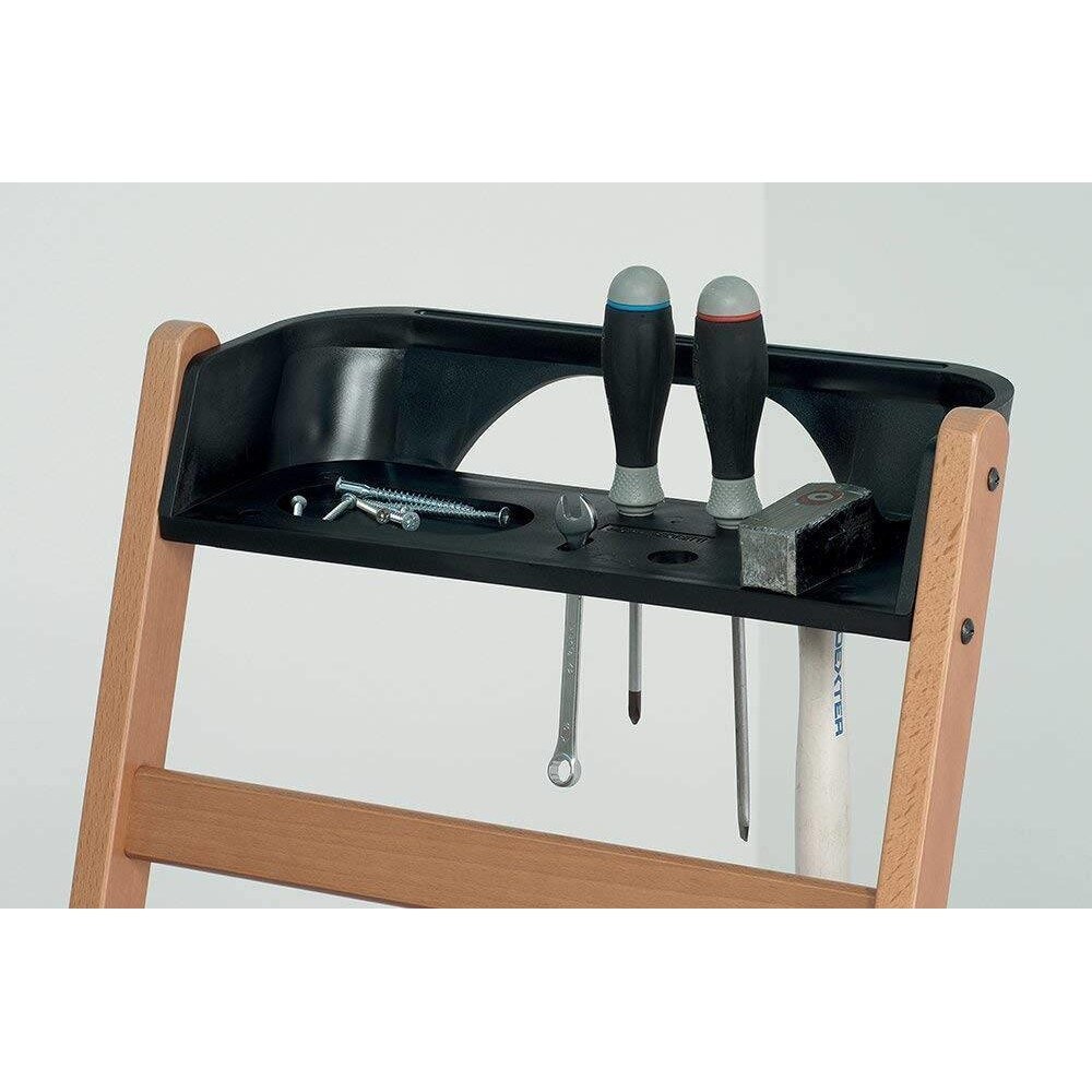 Scara de lucru pliabila, Foppapedretti, LaScala 5, Lemn, 2x5 trepte, 188 x 84 x 47 cm, Nuc - eMAG.ro