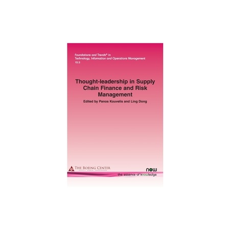 Thought-leadership in Supply Chain Finance and Risk Management, Panos ...