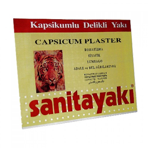 Антиревматичен пластир с пипер Sanitayaki Кутия с 50 пластира - eMAG.bg