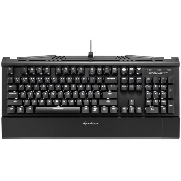 Tastatura gaming Sharkoon Shark Skiller Mech SGK1, Rosu - eMAG.ro