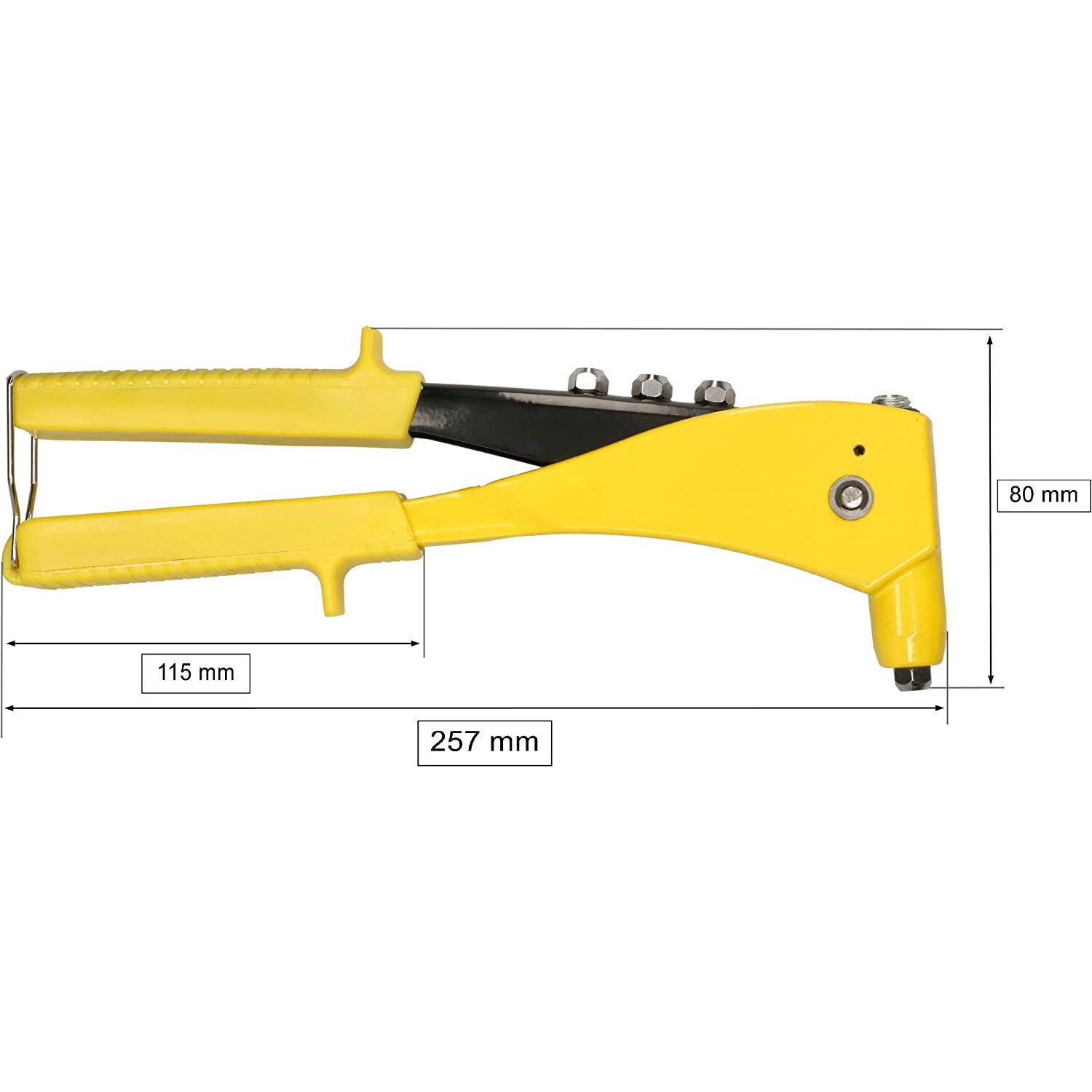 Cleste nituit, Kotarbau, Aluminiu/Plastic, 257x80 mm, Galben/Negru ...