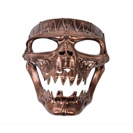 Masca halloween, horror, craniu, bronz - eMAG.ro