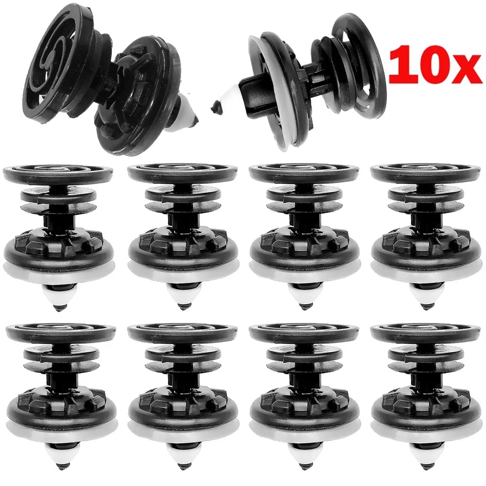 Set 10 Bucati clipsuri cleme bumbi fixare usa portiera 7L6868243 ...